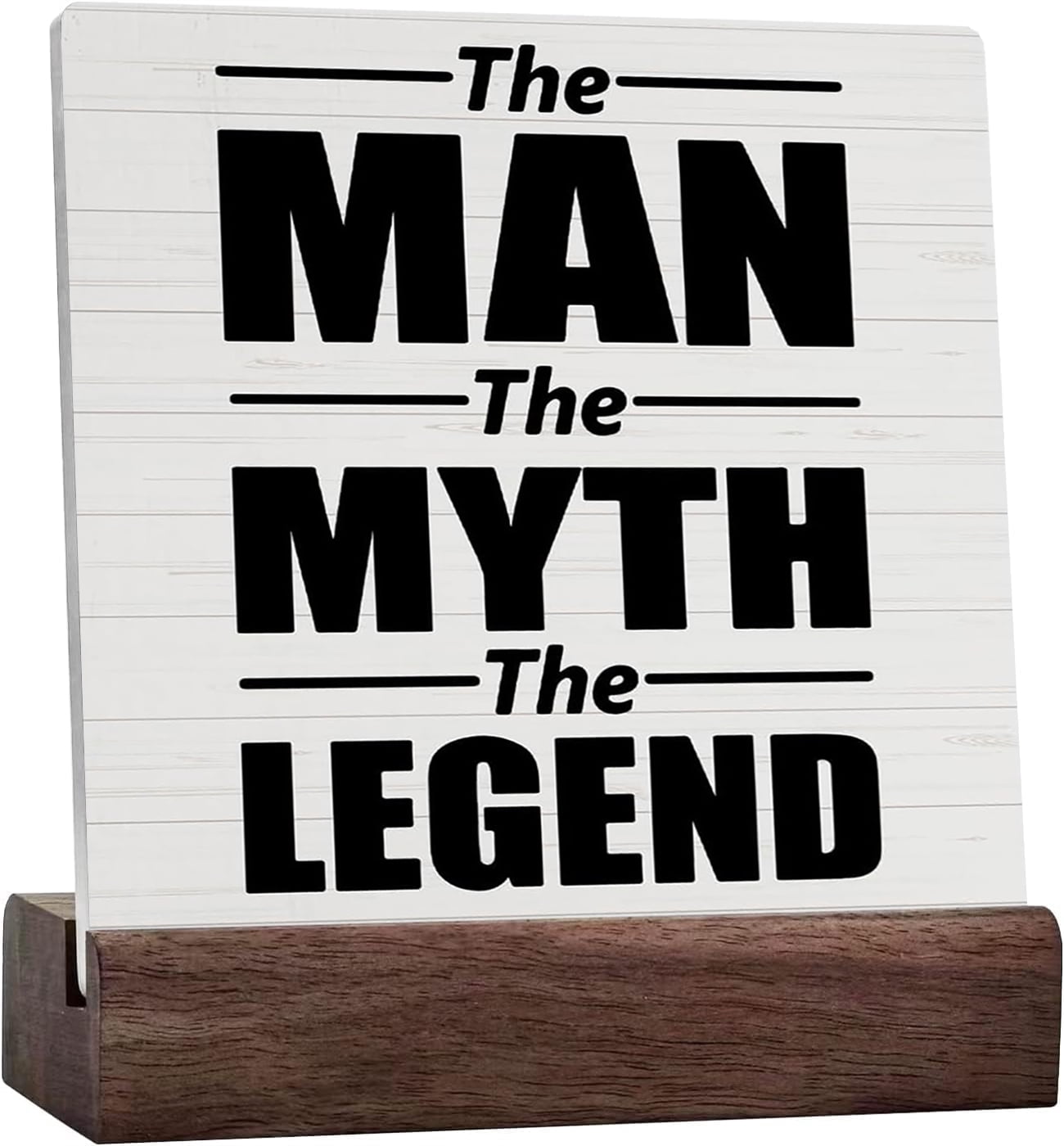 Ceramic Sign 4x4 Inch Godfather Gift Dad Gifts Desk Decor Rustic ...