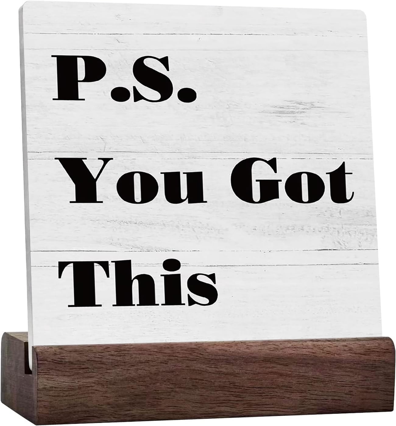 Ceramic Sign 4x4 Inch Inspirational Quotes Ceramic Plaque Table Desk ...