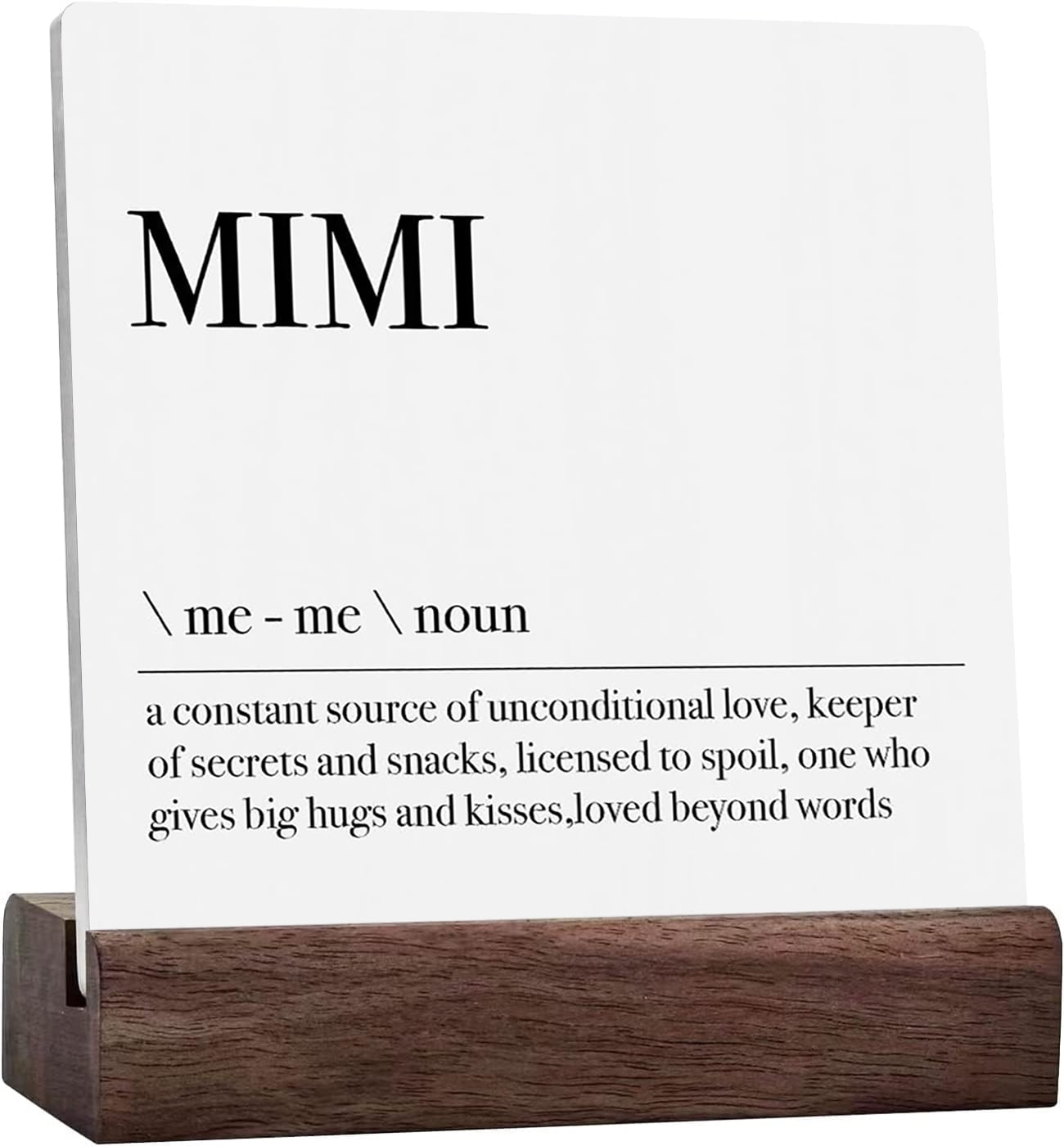 Ceramic Sign 4x4 Inch Mimi Definition Decorative Ceramic Sign Grandma ...