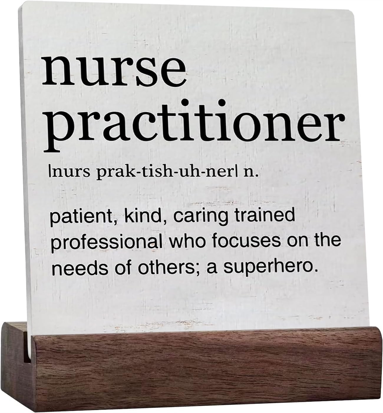 Ceramic Sign 4x4 Inch Nurse Practitioner Gifts For Women Men Nurse ...