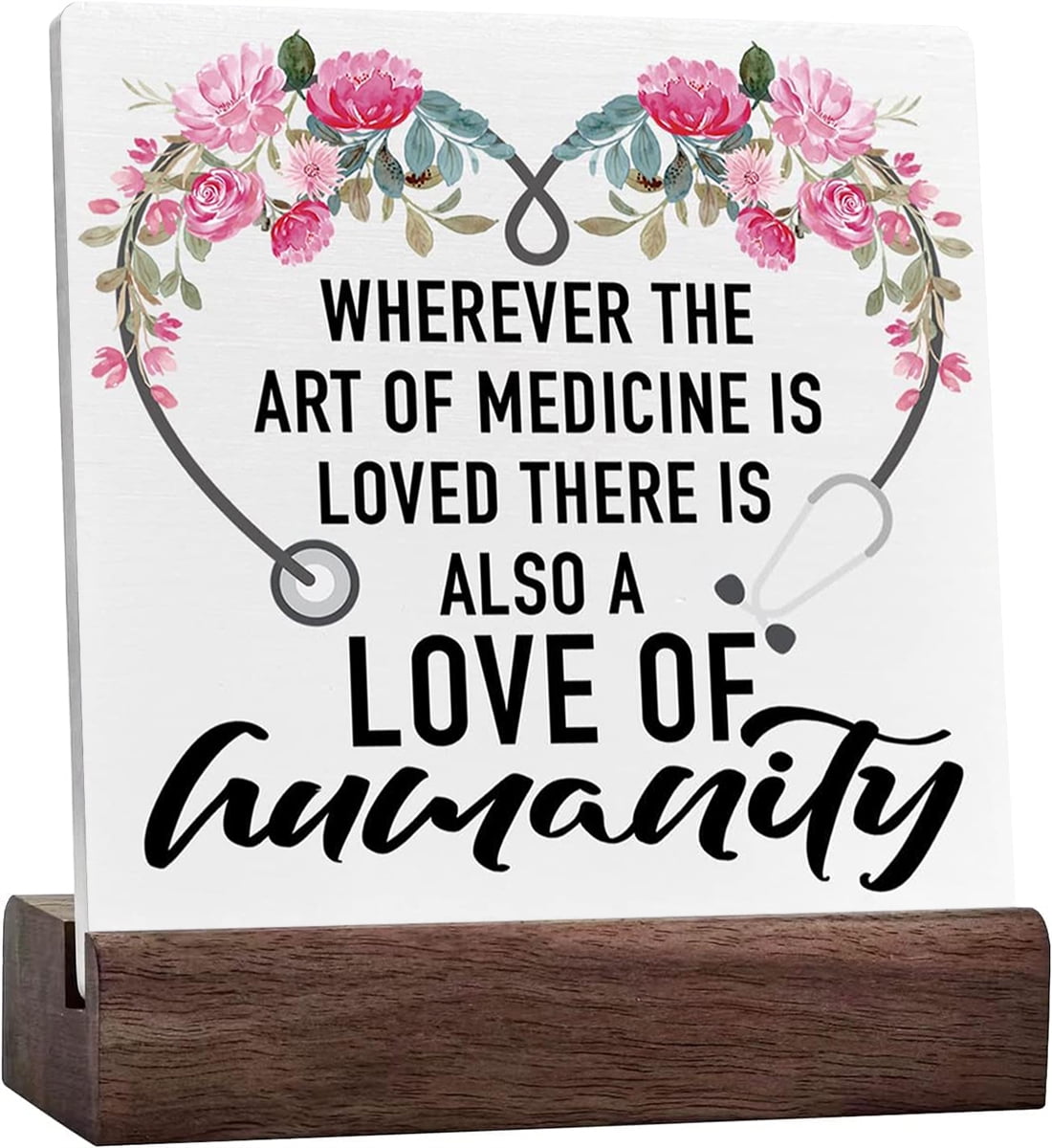 Ceramic Sign 4x4 Inch Nurse Thank You Appreciation Gifts Love Of ...