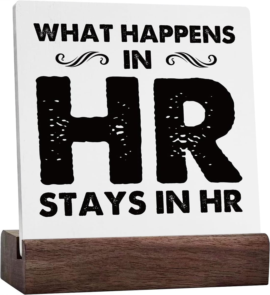 Ceramic Sign 4x4 Inch Office Gifts For Coworkers Hr Human Resources ...