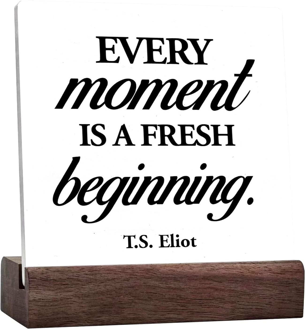 Ceramic Sign 4x4 Inch Positive Ceramic Plaque Table Desk Decor Every ...