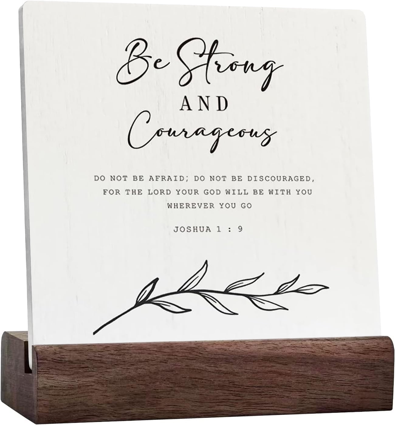 Ceramic Sign 4x4 Inch Religious Christian Decor Ceramic Signs Faith ...