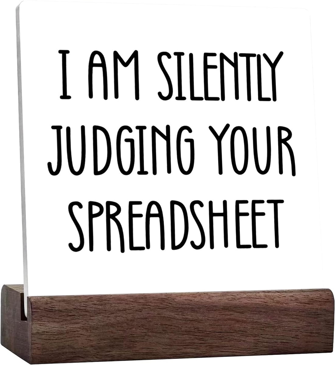 Ceramic Sign 4x4 Inch Sarcastic Office Signs Office Plaque Sign with ...
