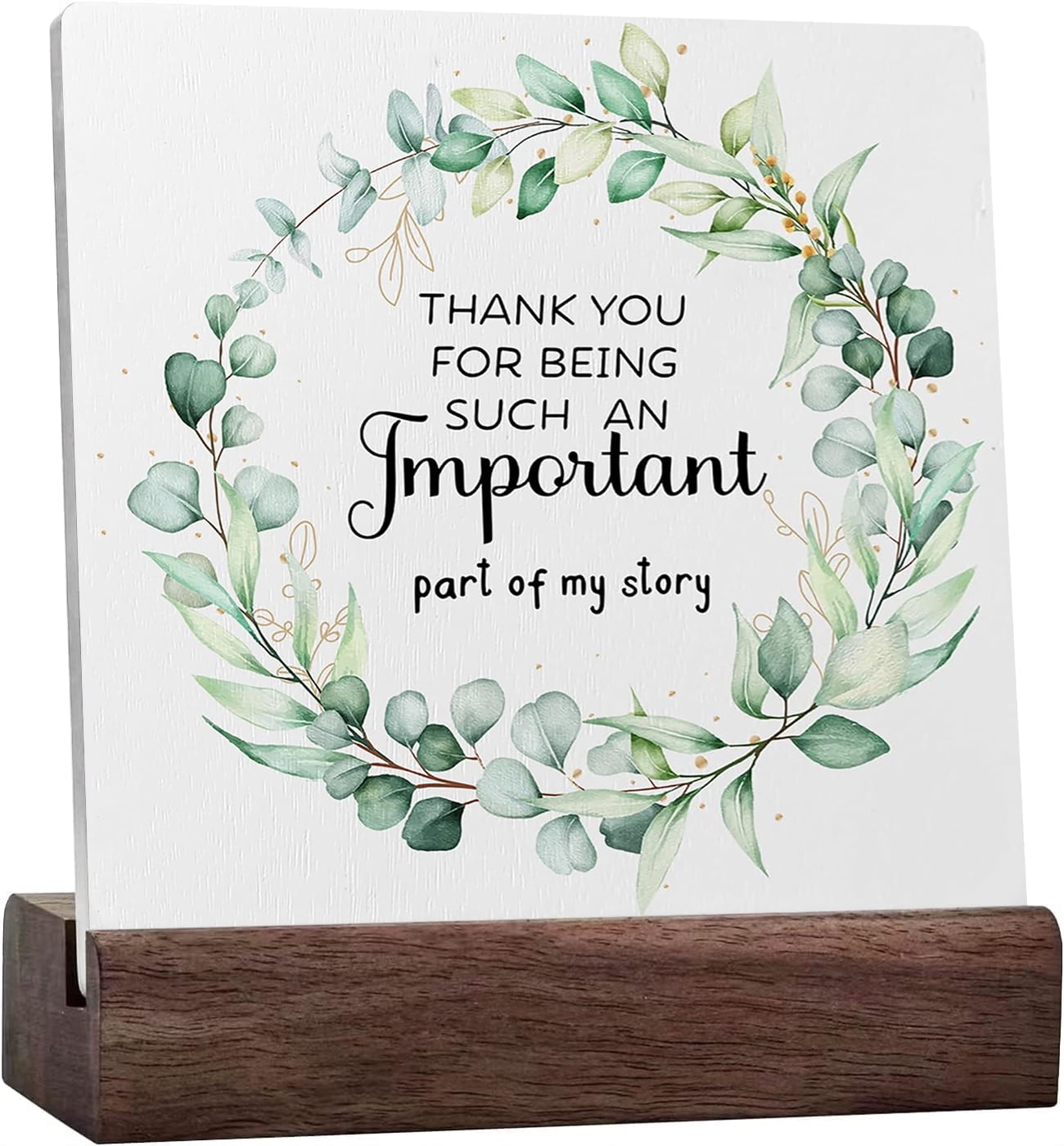 Ceramic Sign 4x4 Inch Teacher Appreciation Gifts Thank You Sign Thank ...