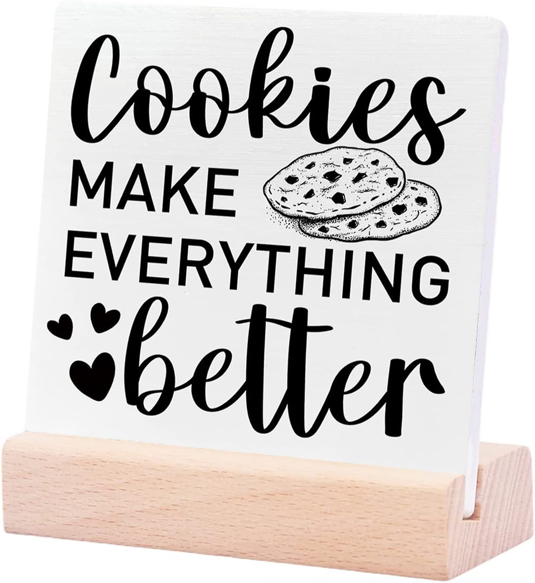 Ceramic Sign 4x4Inch Baking Table Decor Ceramic Sign Baking Decor For ...