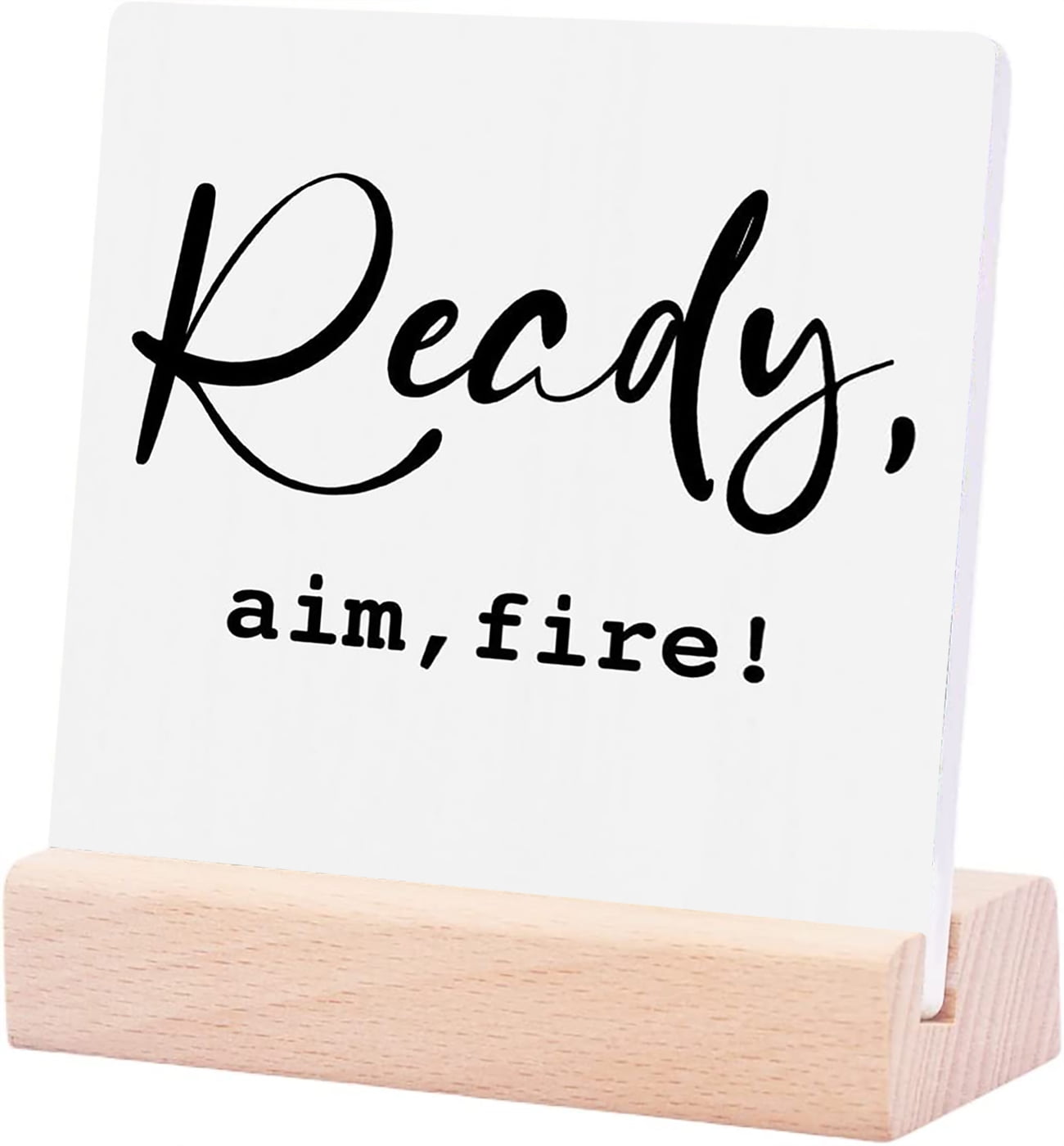 Ceramic Sign 4x4Inch Bathroom Sign Farmhouse Bathroom Decor Home Decor ...