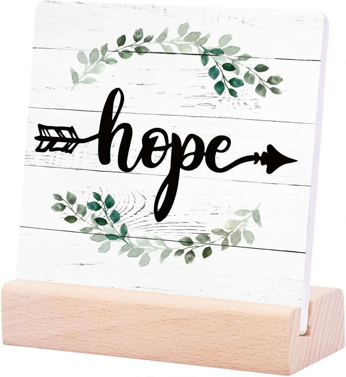 Ceramic Sign 4x4Inch Christian Wooden Signs Christian Decor Christian ...