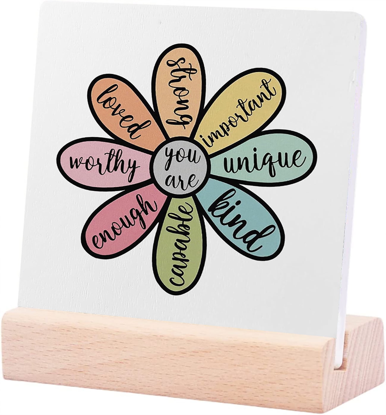 Ceramic Sign 4x4Inch Inspirational Affirmation You Are Ceramic Signs ...