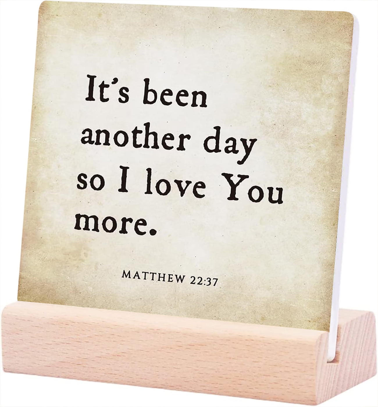 Ceramic Sign 4x4Inch Inspirational Bible Verse It's Been Another Day So ...