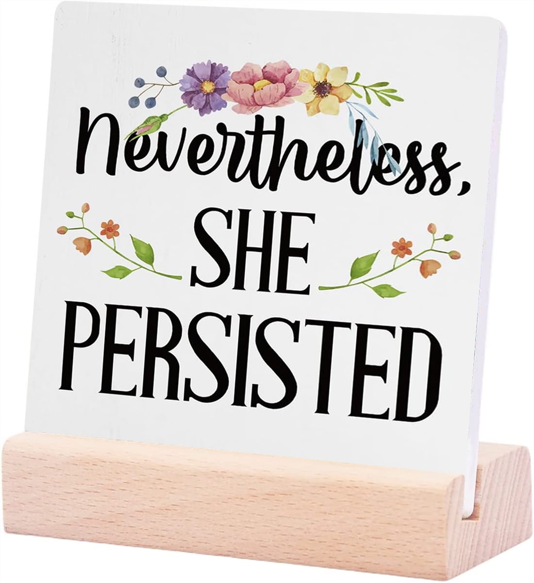 Ceramic Sign 4x4Inch Inspirational Office Gifts For Coworkers Plaque ...