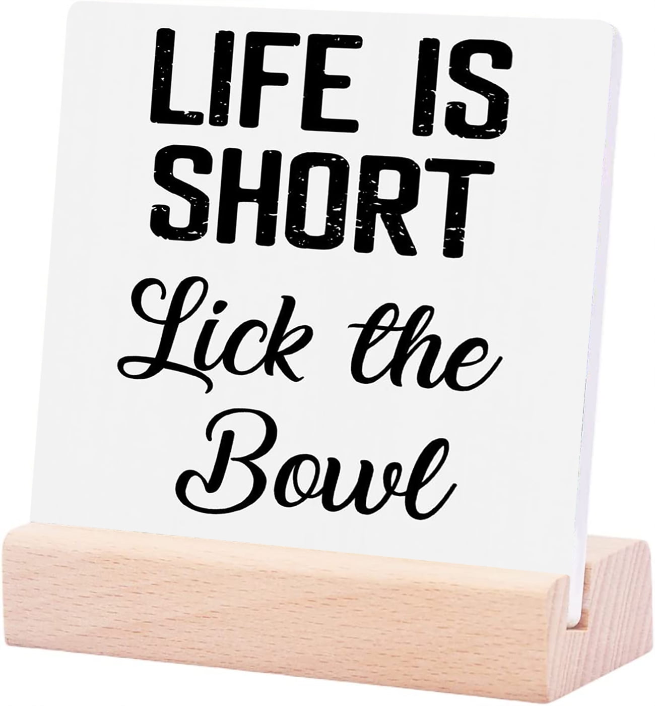 Ceramic Sign 4x4Inch Kitchen Quote Ceramic Signs Farmhouse Kitchen ...