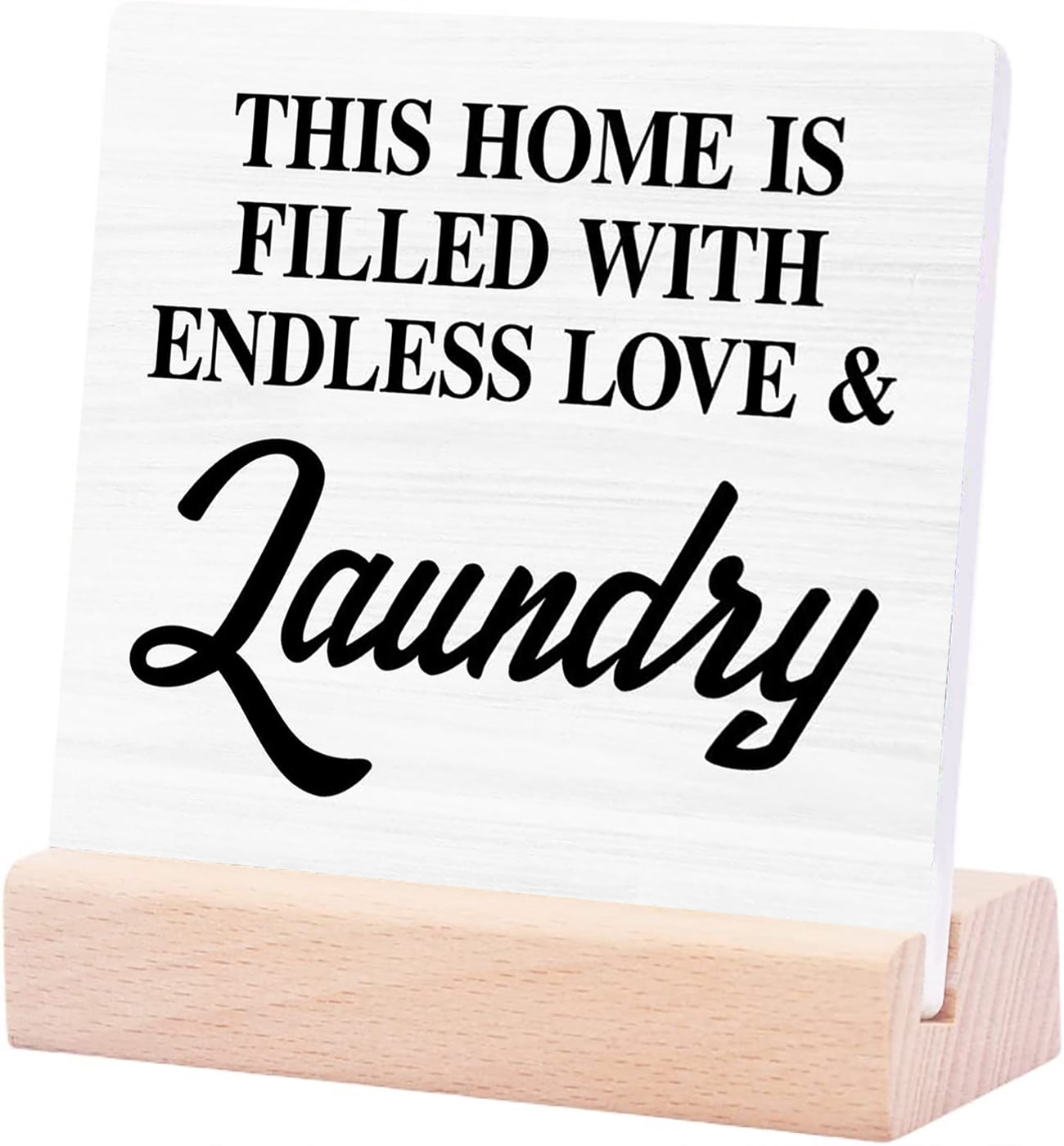 Ceramic Sign 4x4Inch Laundry Sign Laundry Room Signs This Home Is ...