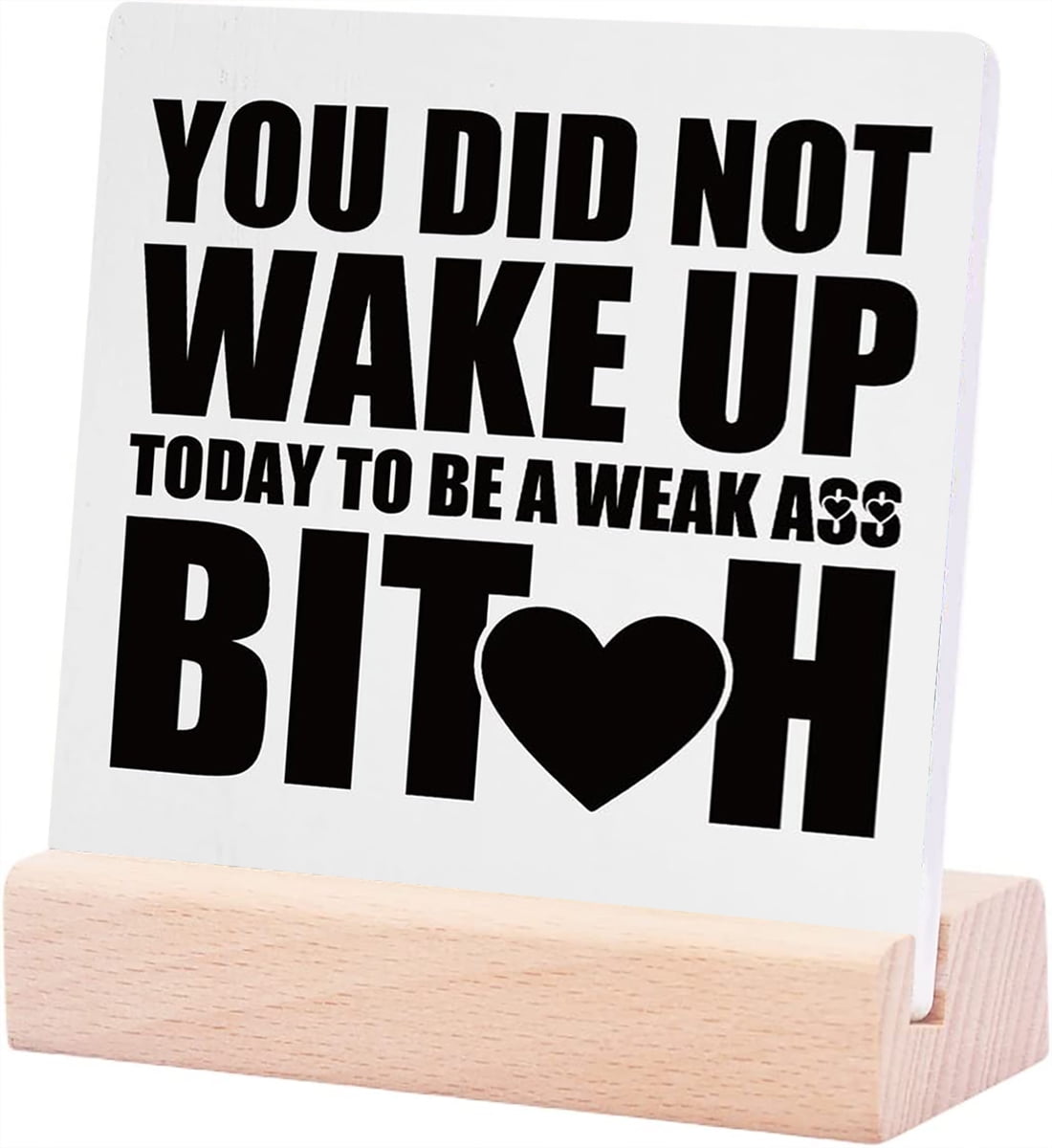 Ceramic Sign 4x4Inch Office Gifts For Coworkers Motivational Plaque ...