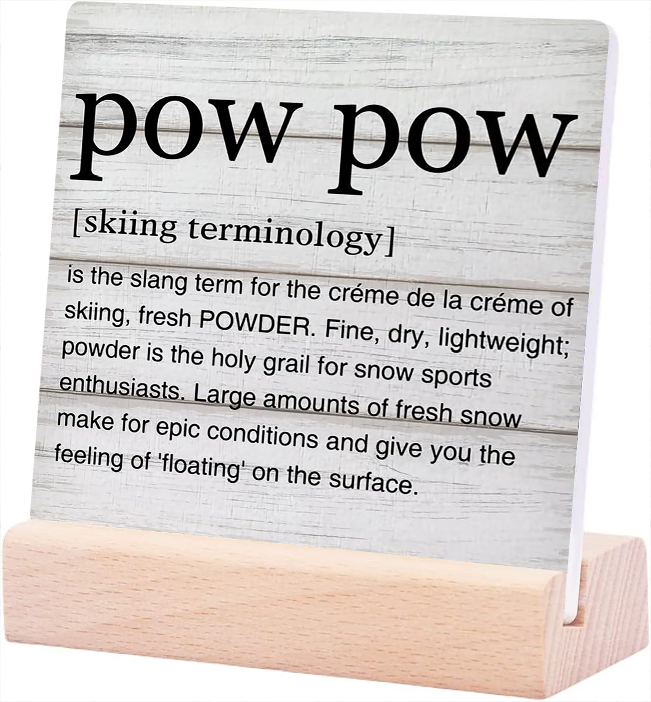 Pow Sign
