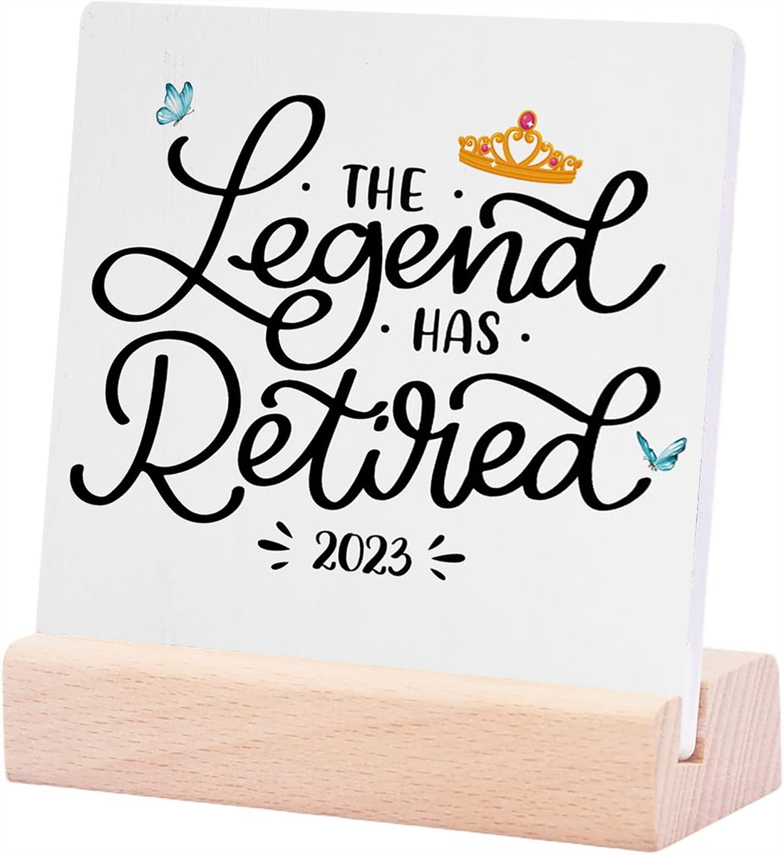 Ceramic Sign 4x4Inch Retirement Gifts For Boss Colleagues Teachers ...