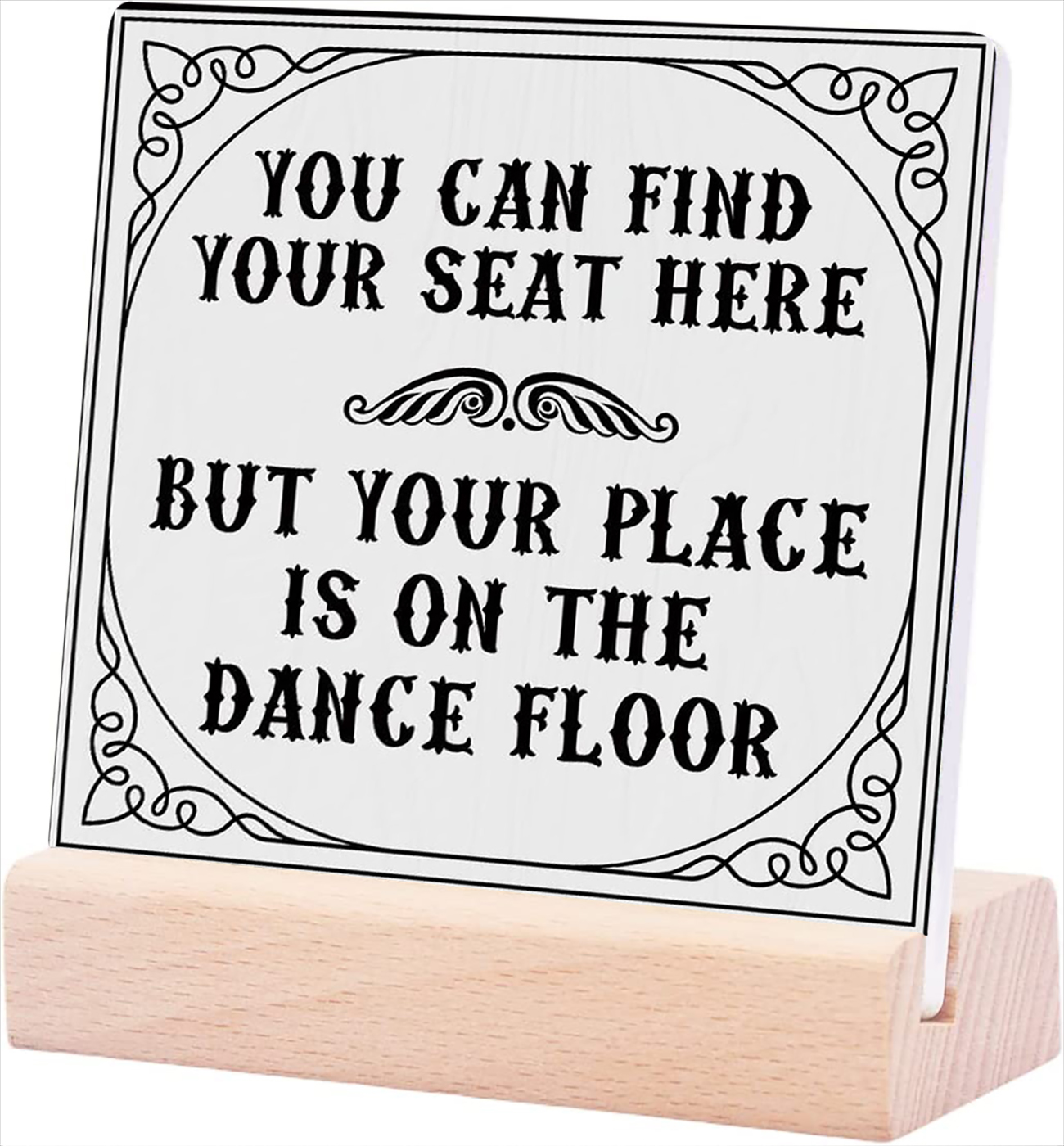 Ceramic Sign 4x4Inch Wedding Seating Ceramic Sign Home Wedding Decor ...
