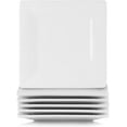 Ceramic Simply White 6" Square Appetizer Plate, Set of 6 - Walmart.com