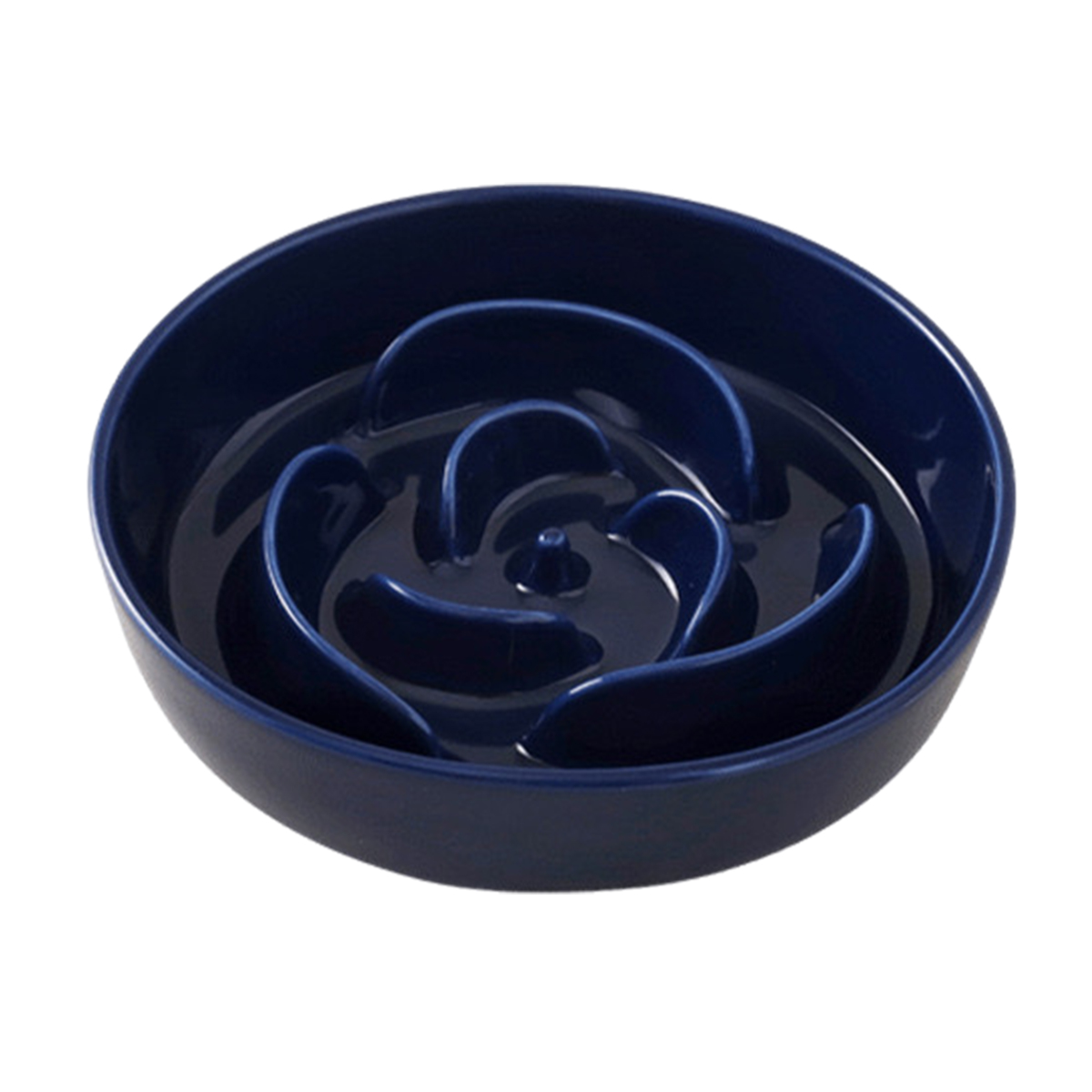 Ceramic Slow Food Dog Bowl for Small Dogs, Slow Food Cat Bowl, Slow ...