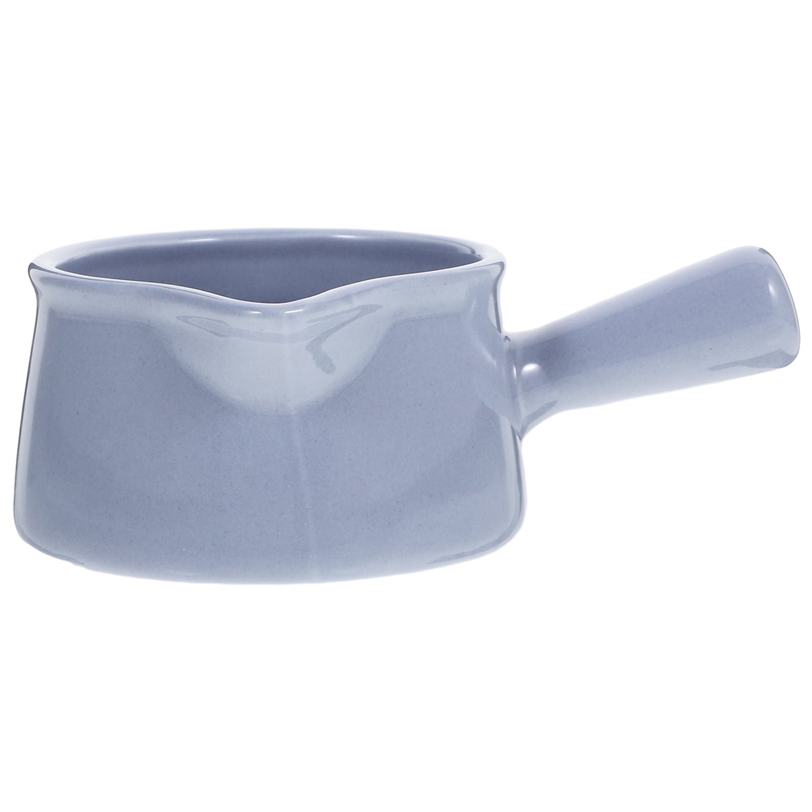 Ceramic Small Milk Cup Single Handle Sauce Bucket Condiments Containers ...