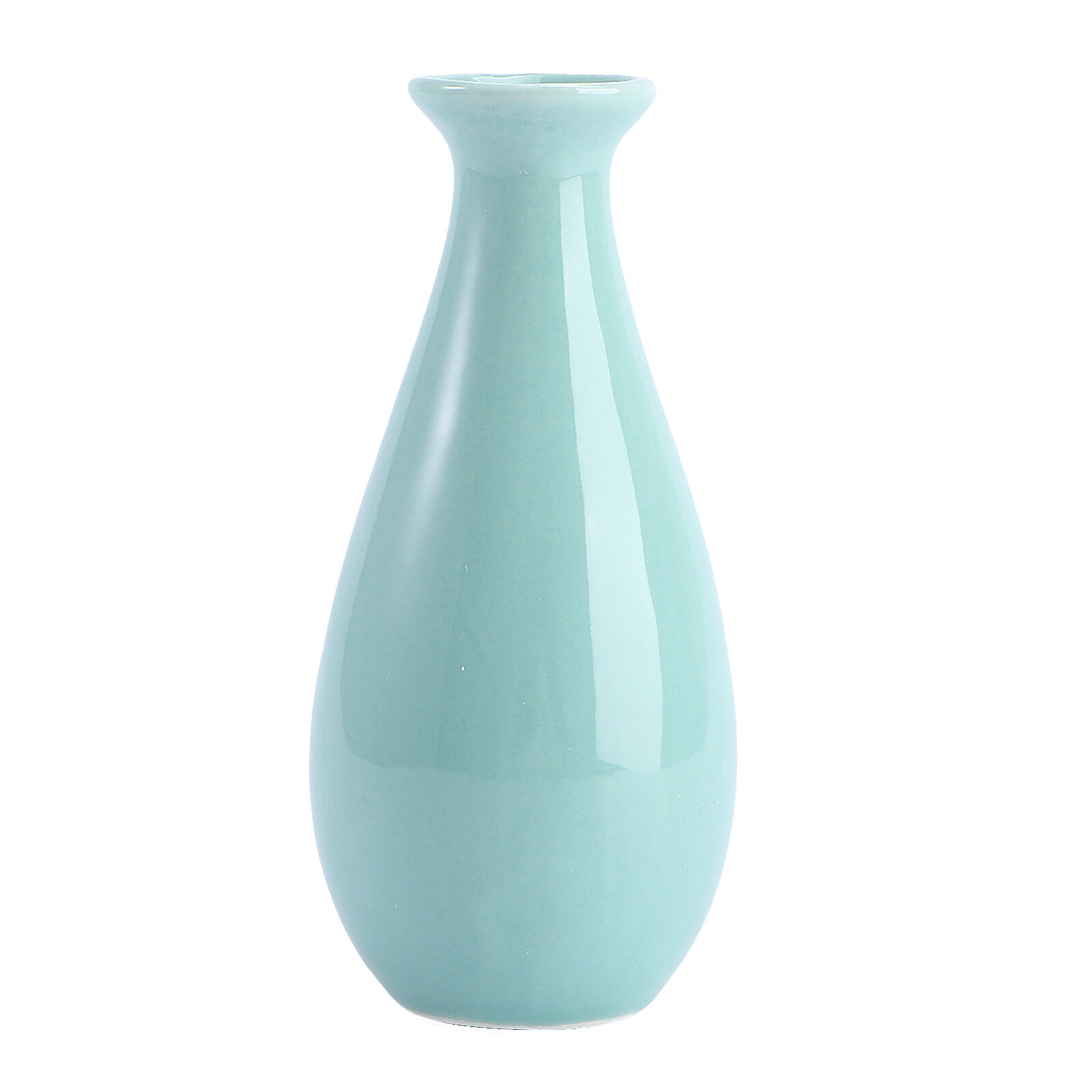 Ceramic Small Vase Creative Desktop Flower Vase Simple Bottle for Home ...
