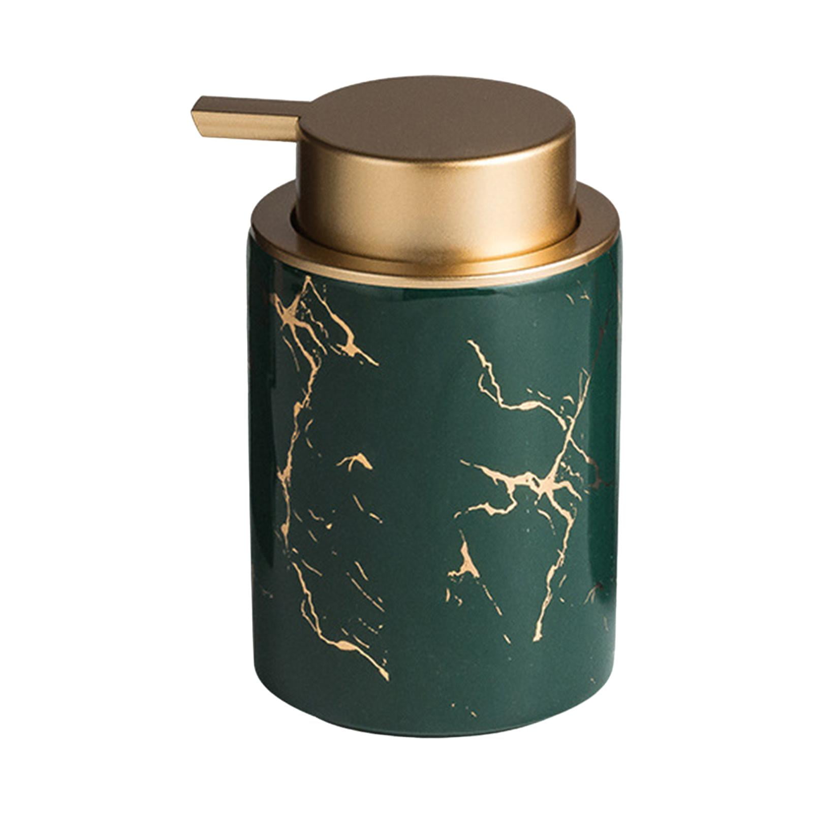 Ceramic Soap Dispenser Lotion Bottle Decorative Multipurpose Refillable ...