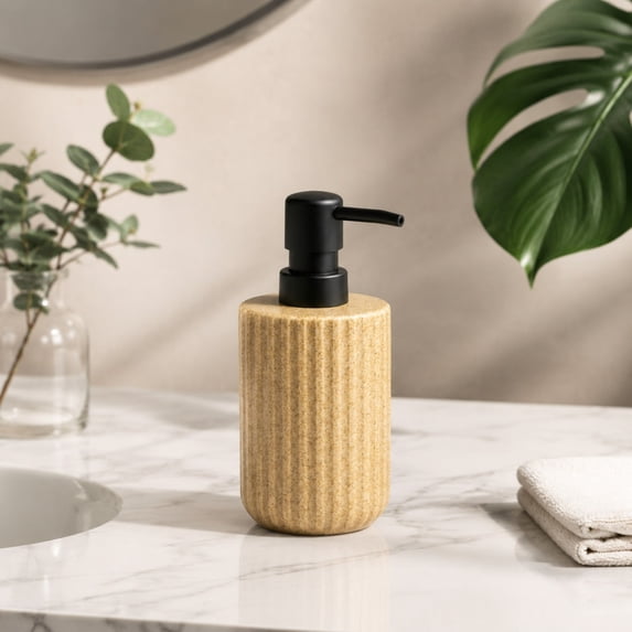 Ceramic Soap Dispenser Refillable Hand Soap Dispenser with Pump Modern ...