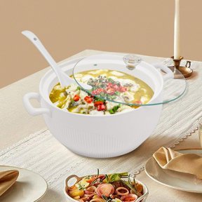 White Soup Tureen