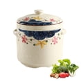 Ceramic Soup Tureen with Double Lid, Japanese Hand Painted Ceramic Stew ...
