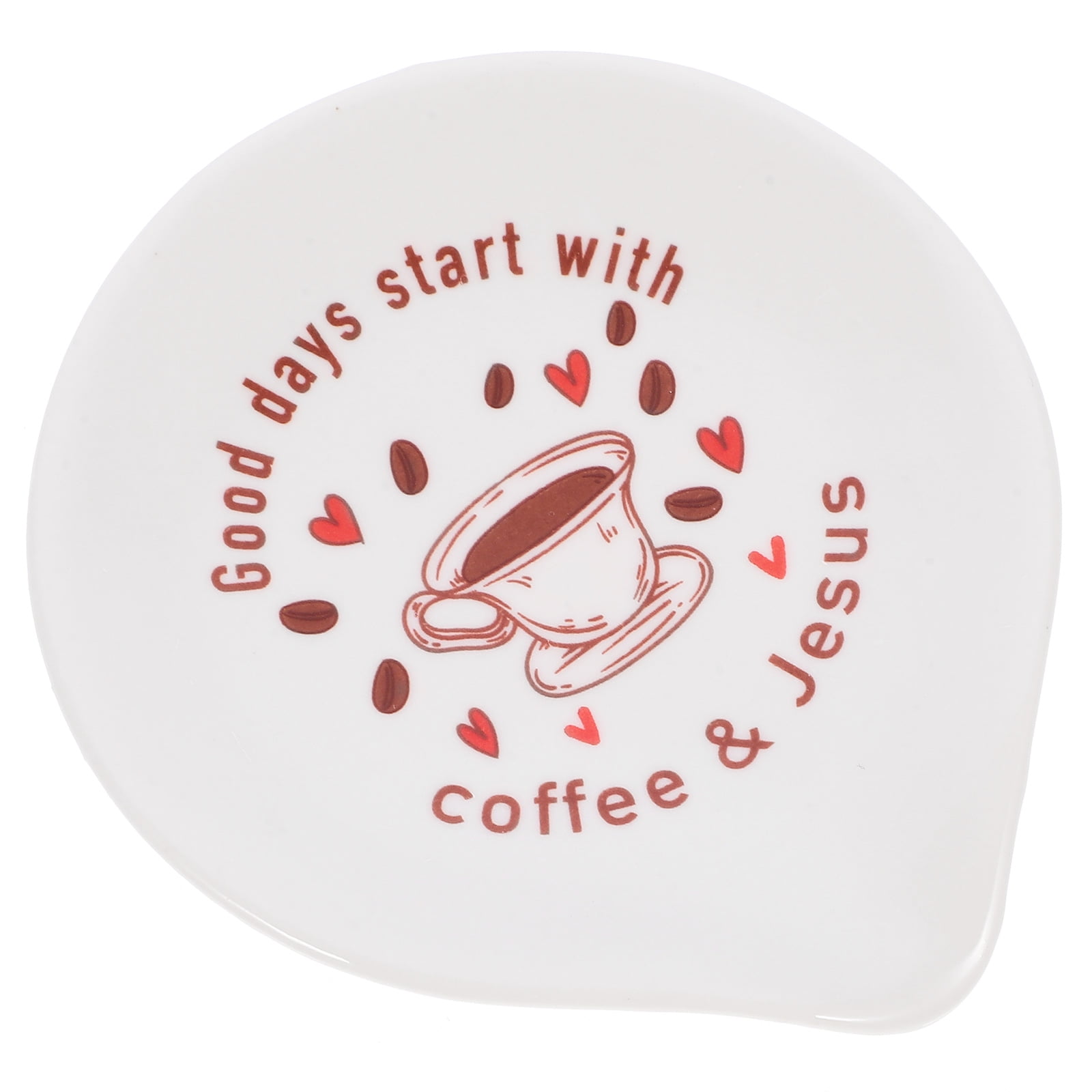 Ceramic Spoon Holder Coffee Spoons Scoop Rest for Kitchen Counter Rests ...