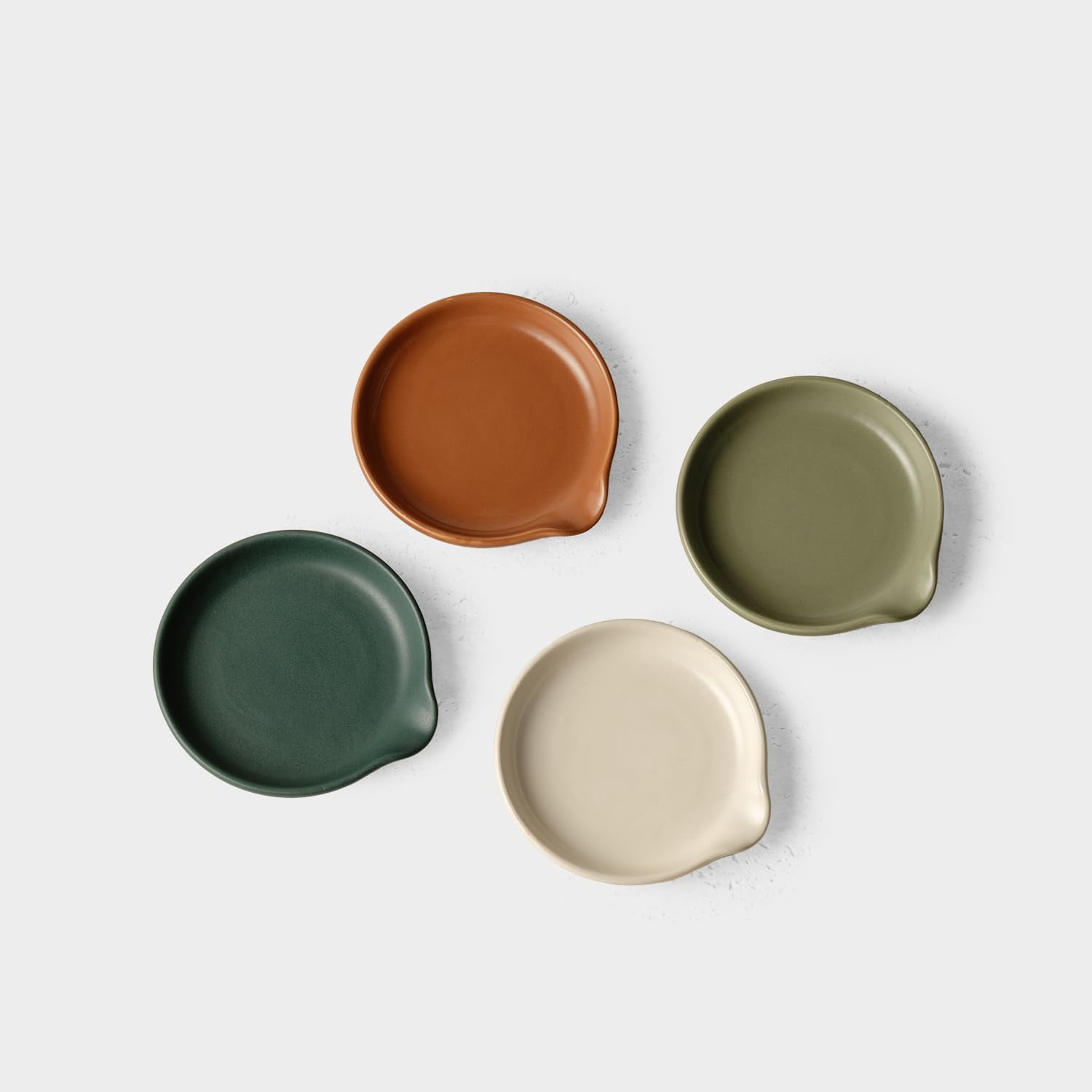 Ceramic Spoon Rest 4 Pack For Stove Top Cooking Utensils - Walmart.com