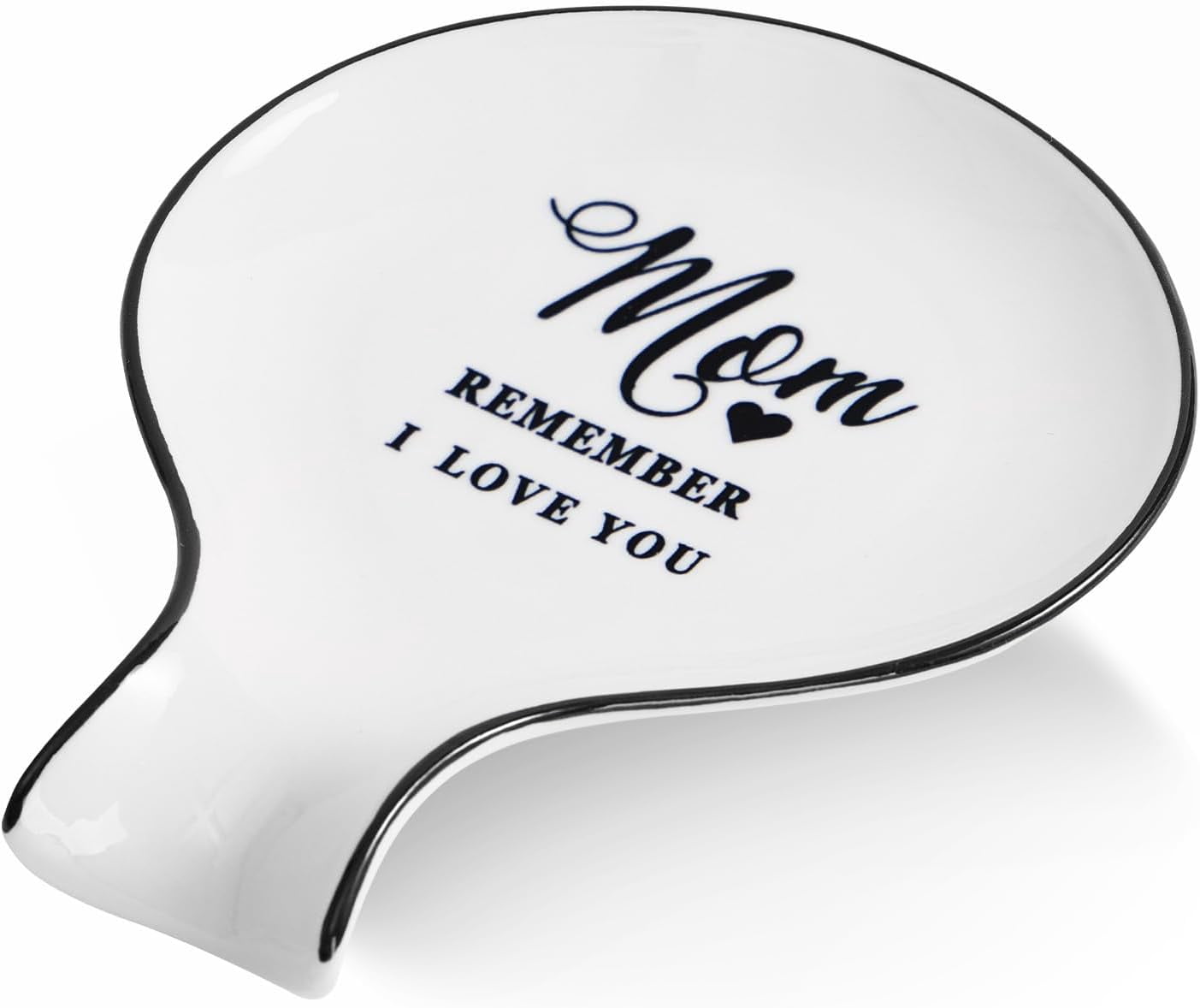 Ceramic Spoon Rest, Cooking Spoon Holder for Kitchen Counter/Stove Top ...