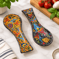 Ceramic Spoon Rest For Stove Top & Kitchen Counter 9