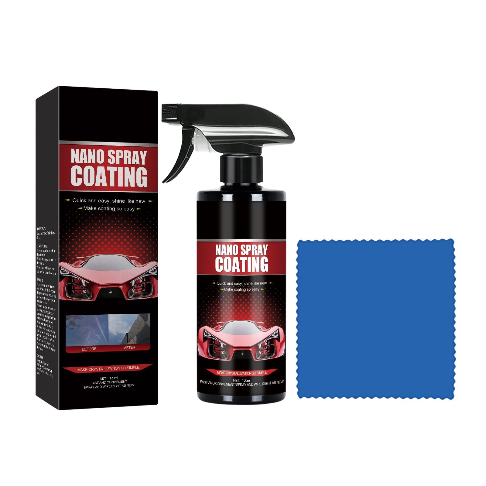 Ceramic Spray Coating, Car Scratch Remover for Vehicles,Incredible ...