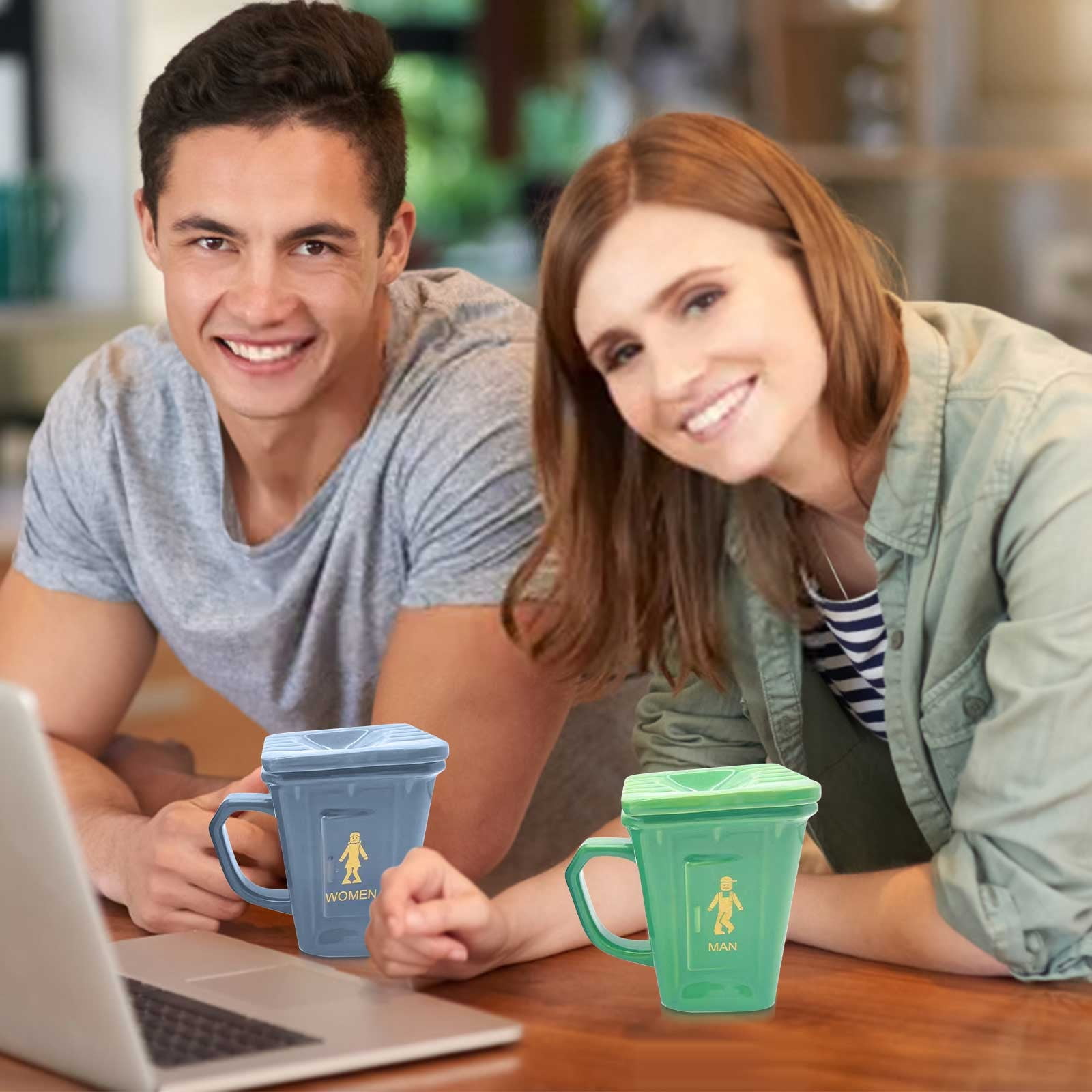 Ceramic Squat Toilet Mug | Hilarious Prank Gift | Realistic Design with ...