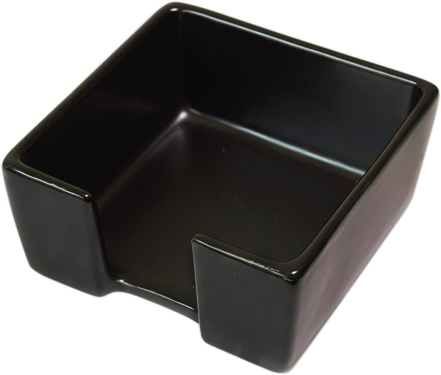 Ceramic Sticky Note Holder, 3 x 3" Sticky Note Dispenser, Notepad ...
