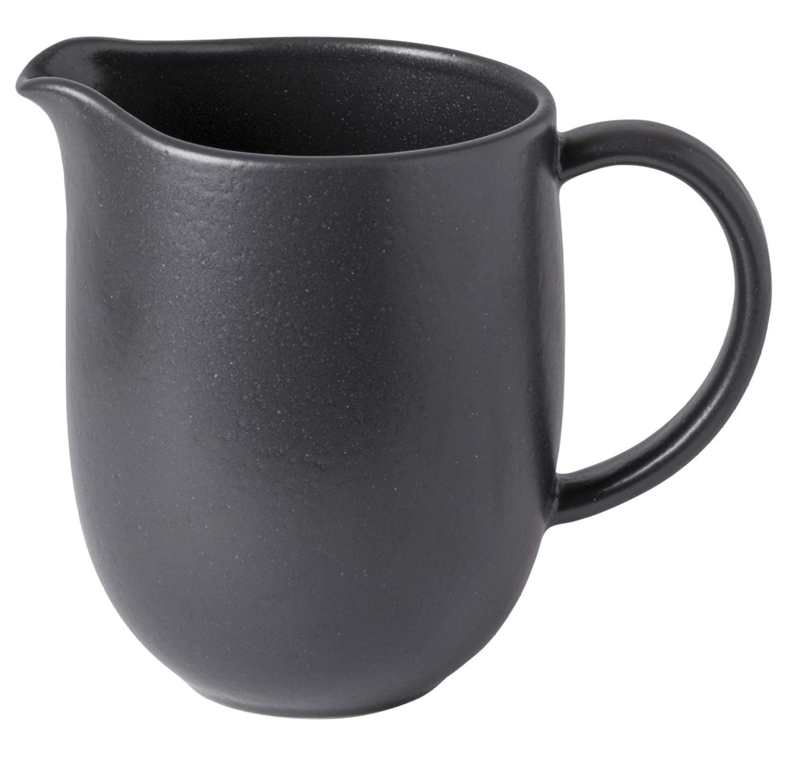 Ceramic Stoneware Pitcher Pacifica Collection Matte Finish Microwave Dishwasher Safe 55 oz Seed ...