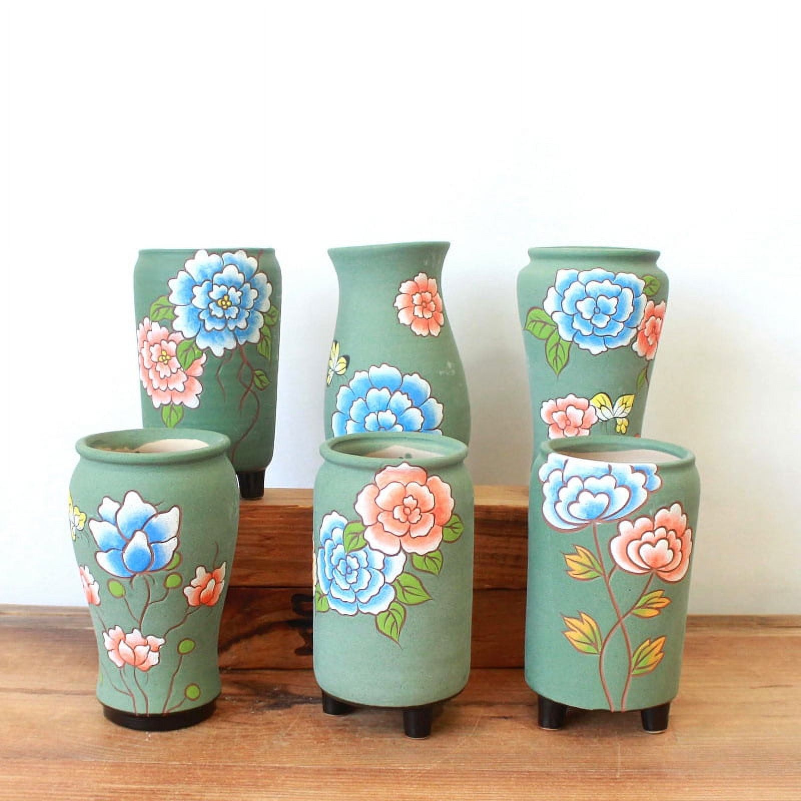 Ceramic Succulent Old Stump Planter - Hand-Painted Ceramic Planter ...