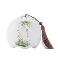 Ceramic Tea Canister With Sealed Lid And Tassel Household Coffee Tea ...