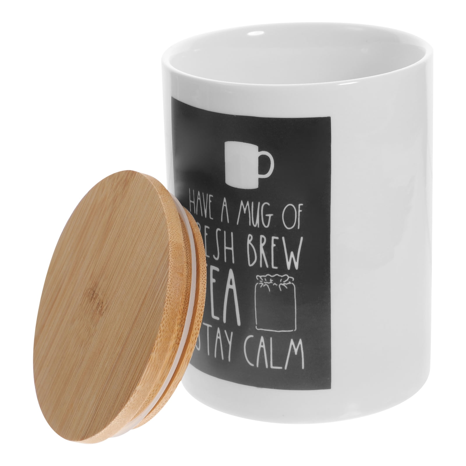 Ceramic Tea Coffee Canister Scented Storage Bottle Food Container ...