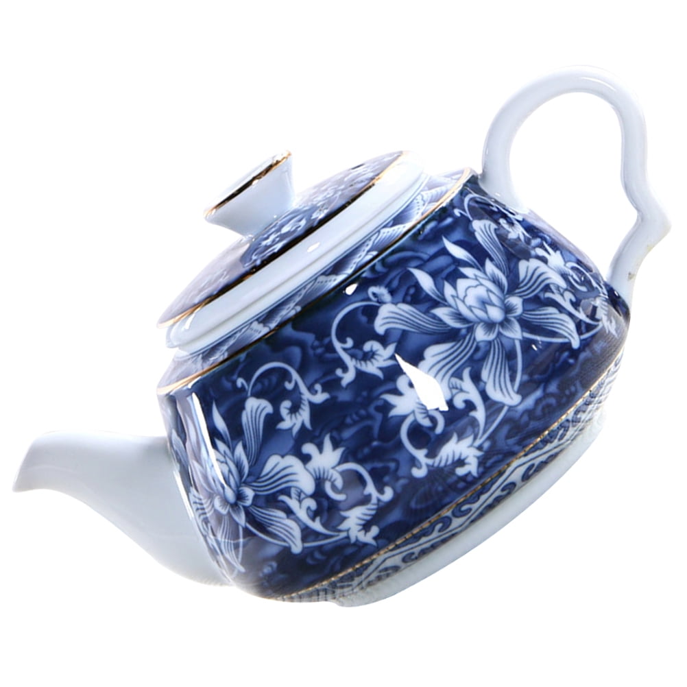 Ceramic Tea Kettle Vintage Style Office Household Tea Kettle Tea Pot ...