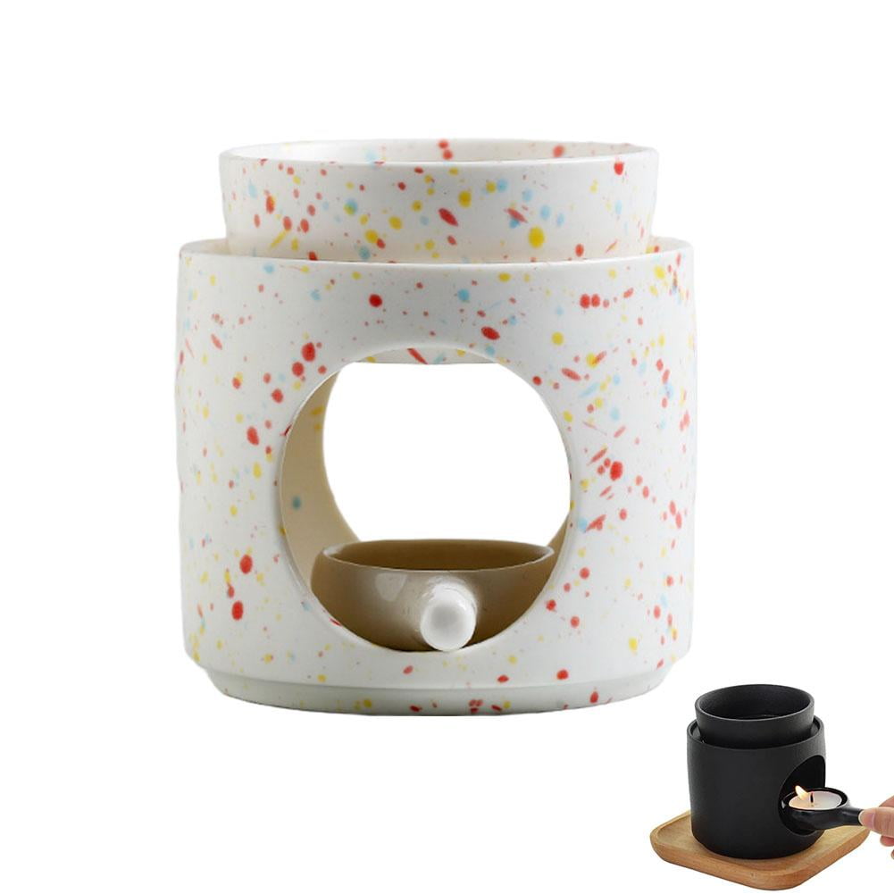 Ceramic Tea Light Candle Holder - Ceramic Oil Burner Diffuser,Oil Wax ...