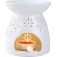 Ceramic Tea Light Candle Holder, Essential Oil Burner Wax Melt Burner ...
