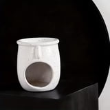 Ceramic Tea Light Candle Holder, Essential Oil Burner Wax Melter ...
