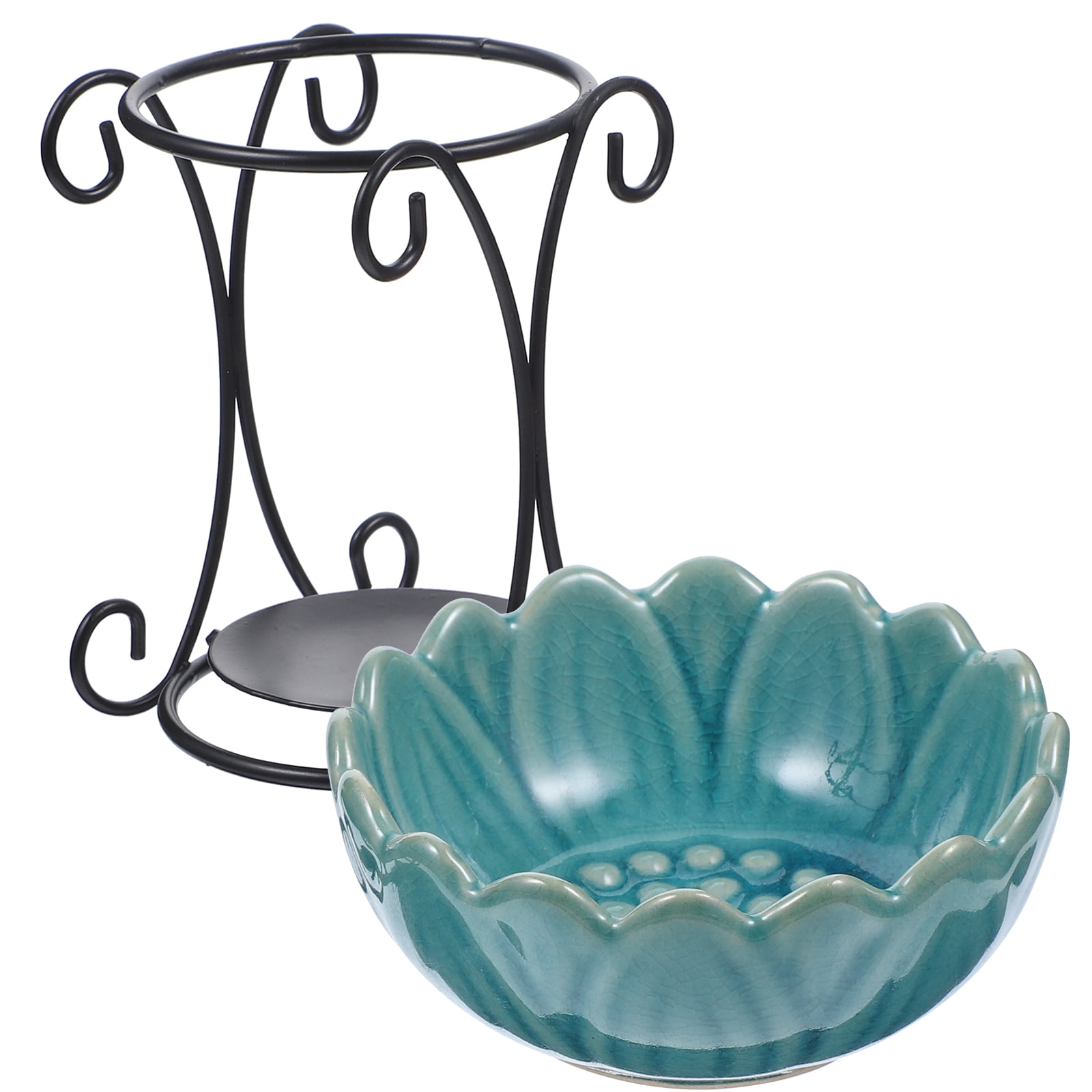 Ceramic Tea Light Holder Essential Oil Burner Candle Aroma Diffuser ...