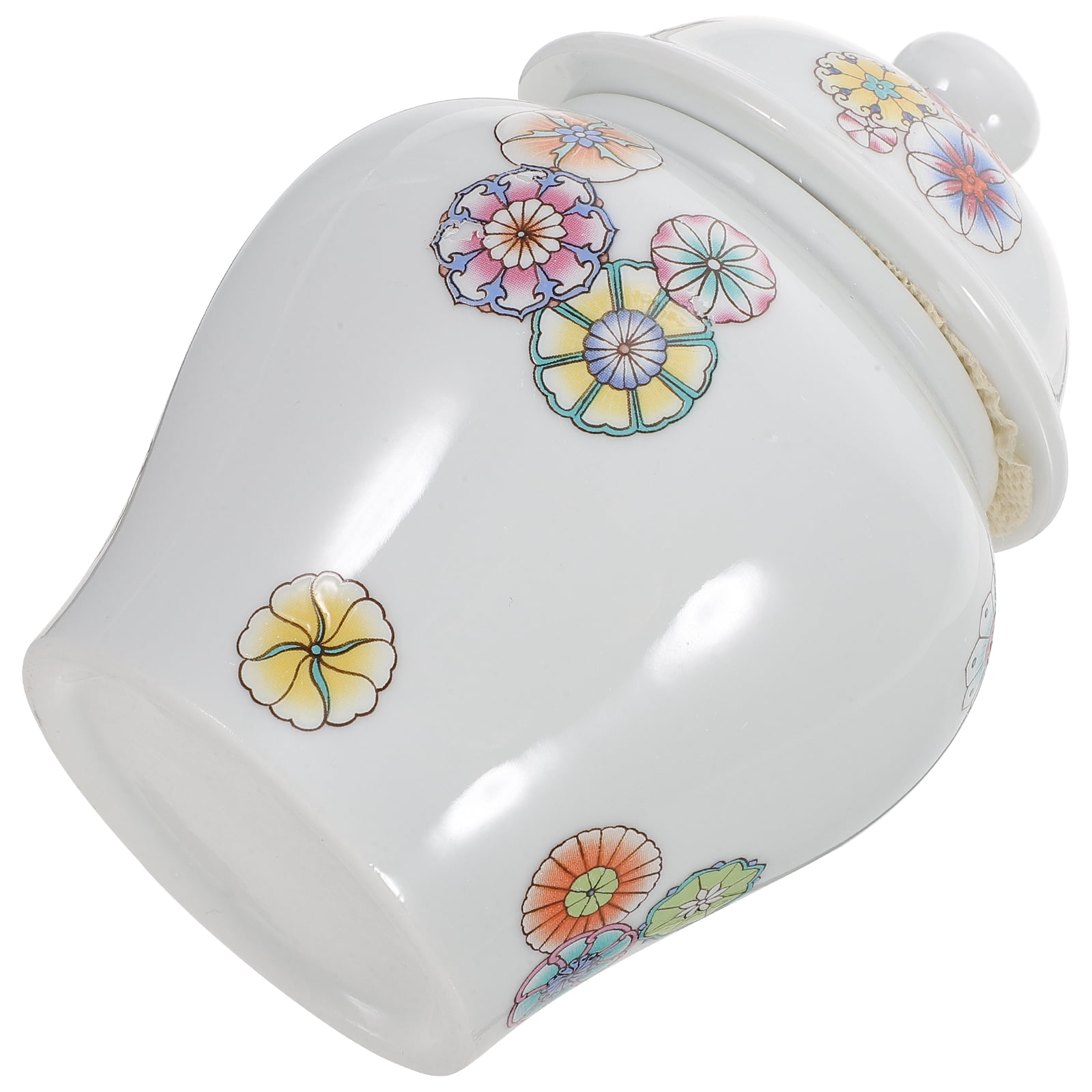 Ceramic Tea Loose Tea Cereal Coffee Storage Tea Container Glass Tea ...