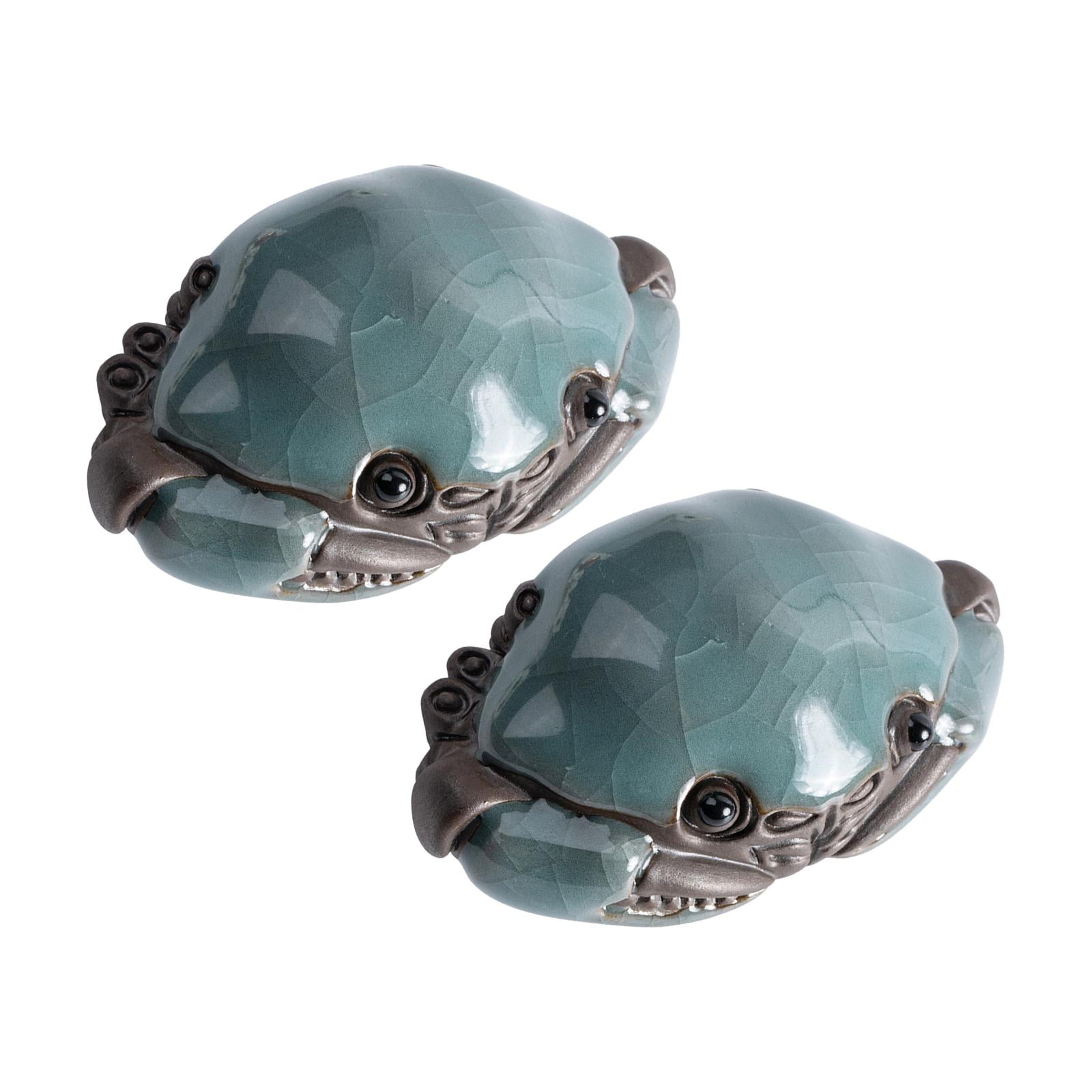 Ceramic Tea Pet Kung Fu Tea Pet Model Bedroom Terrarium Crafts Figurine ...