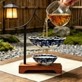Ceramic Tea Strainer with Fine Mesh Filter, Umbrella Shape Tea Leaf ...