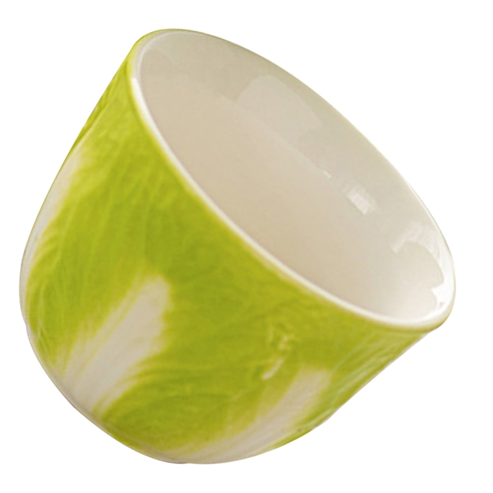 FRCOLOR Green Ceramic Tea Cup for Drinking Use with Elegant Pattern ...